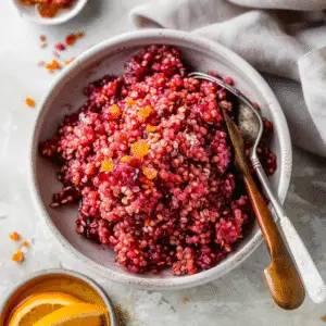Cranberry Orange Relish with Zest